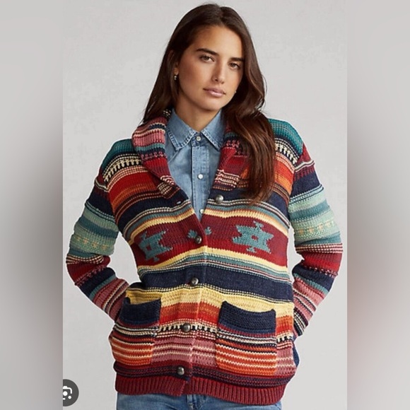Polo Ralph Lauren | Sweaters | Polo Ralph Lauren Womens Aztec Wool ...